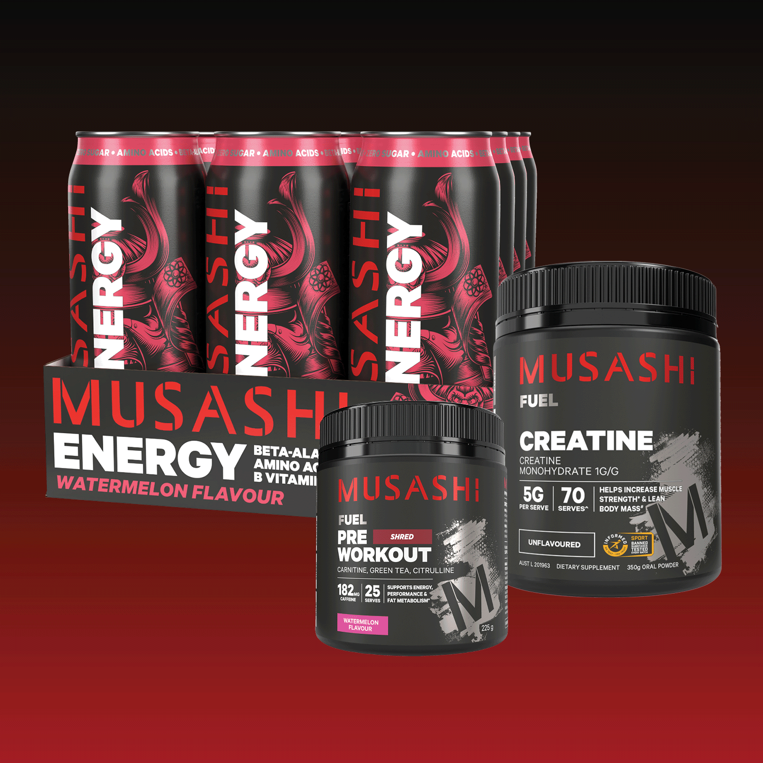 Energy Bundle Pack – Musashi NZ