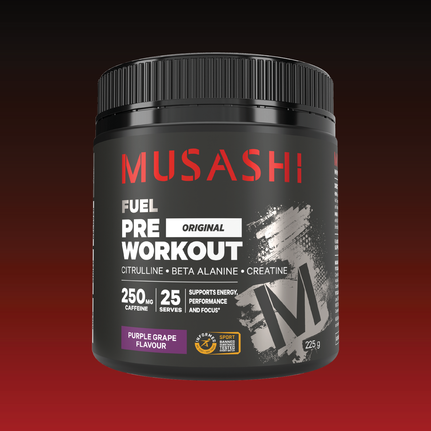 Pre Workout 225g – Musashi NZ