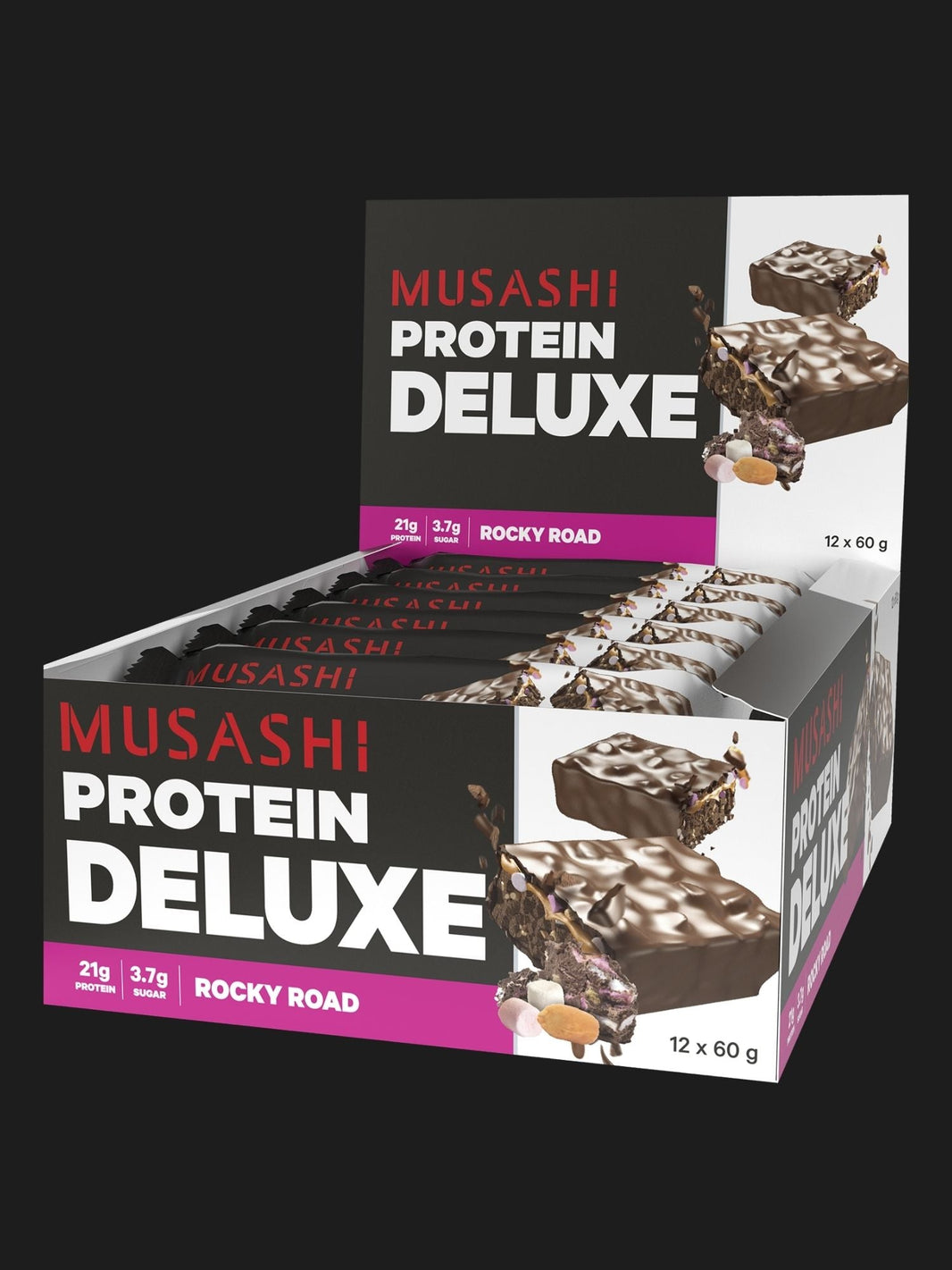 MUSASHI HIGH PROTEIN Bar 90G (Box of 12 Bars) – Musashi NZ